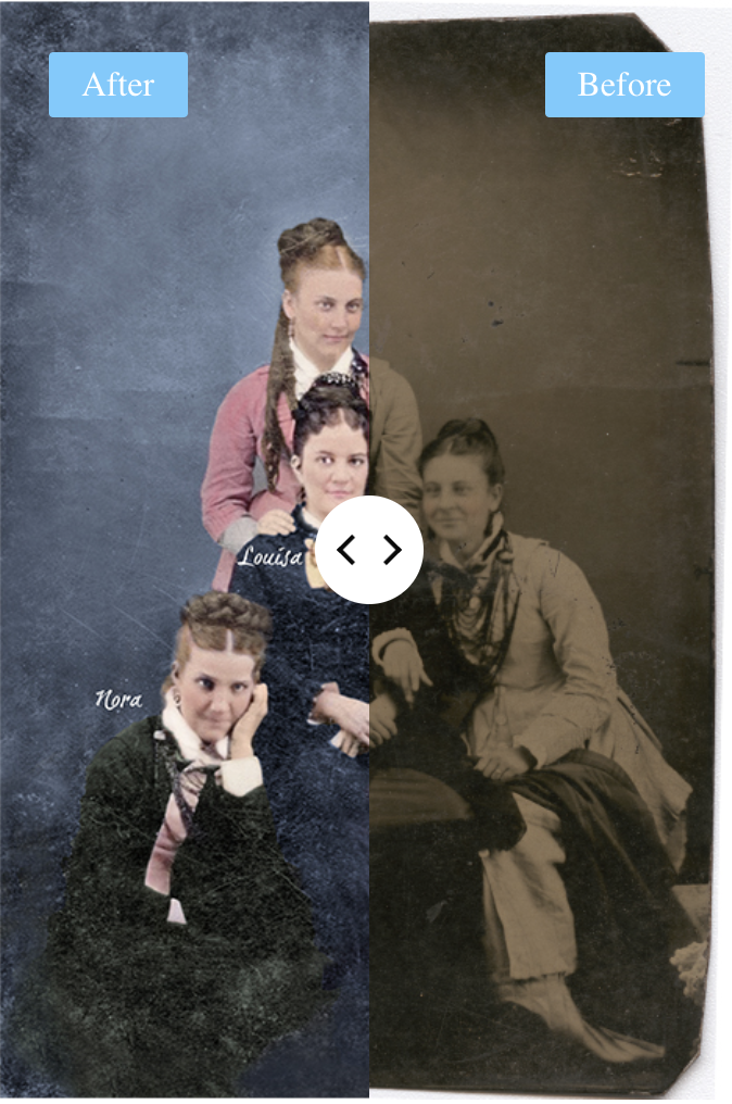 Photo Retouching, Restoration & Colourisation – Poppies Blooming